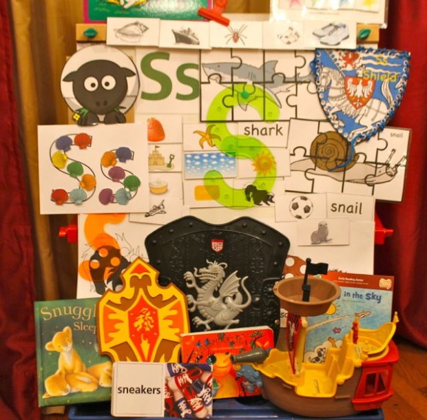 Learn to Read Preschool Alphabet Letter S - Happy and Blessed Home