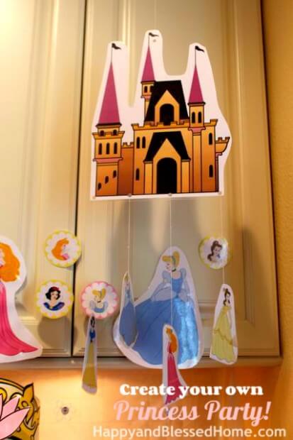 Create Your Own Princess Birthday Party w/FREE Printables