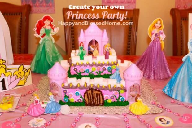 Create Your Own Princess Birthday Party w/FREE Printables