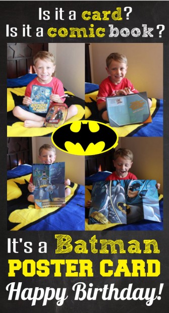 A Batman Bedroom Makeover that’s FUN! #KidsCards