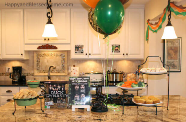 Camouflage Hunting Theme Party Fun - Happy and Blessed Home