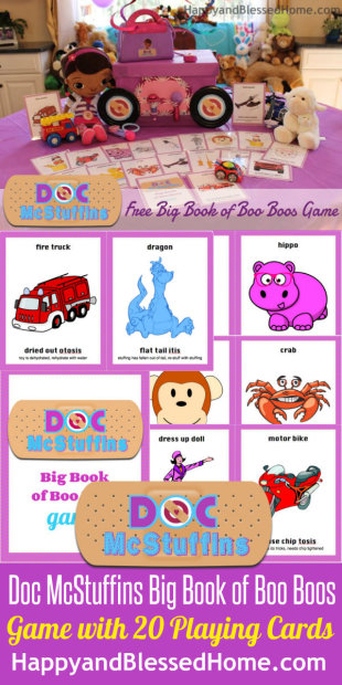 Final Doc McStuffins Big Book of Boo Boos Game FREE Printable ...
