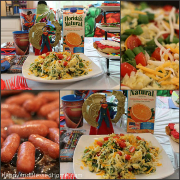 Superhero Breakfast Tutorial page 3