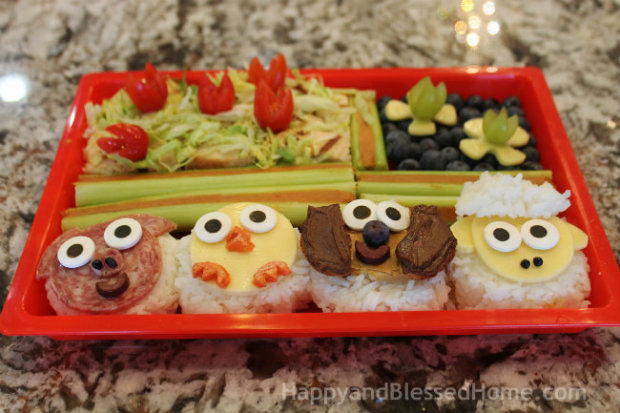 Farm Animal Bento Boxes, FREE Printable Placemats and Cash Back with ...
