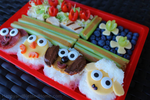Farm Animal Bento Boxes, FREE Printable Placemats and Cash Back with ...