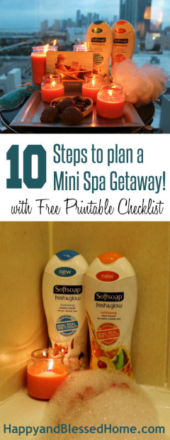 10 Steps to plan a Mini Spa Getaway!