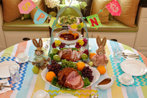 10 Easter Table Tips and a Simpler Easter Meal