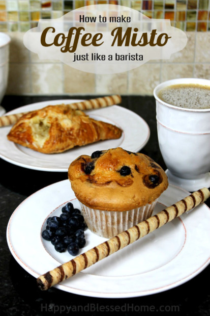 How to make Coffee Misto just like a barista - Happy and Blessed Home