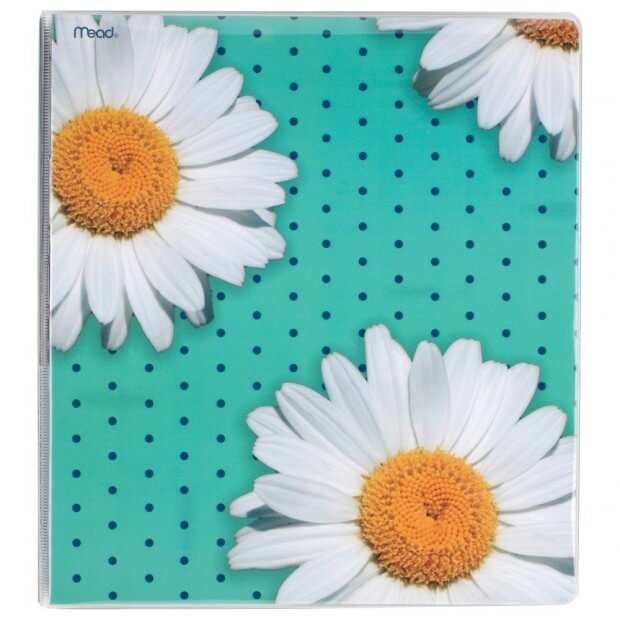 Daisy Floral Binder - Happy and Blessed Home