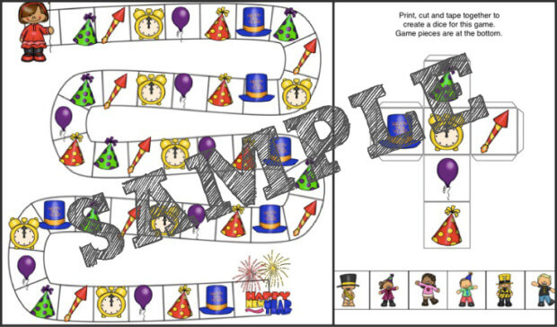 FREE New Year's Activity Pack for Kids - Happy and Blessed Home