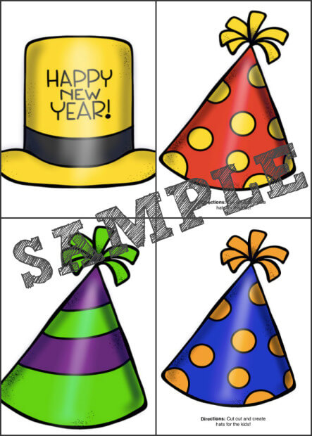 FREE New Year's Activity Pack for Kids - Happy and Blessed Home