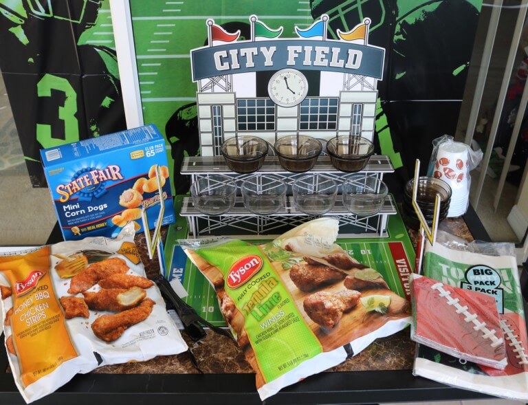 Tyson® Crispy Chicken Strips Tyson® Bone-In Wings and State Fair® Mini ...